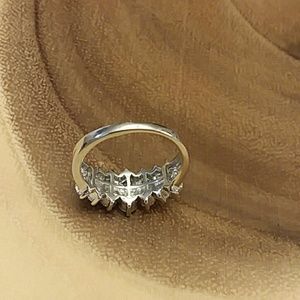 Moissanite Fire | Jewelry | Moissanite Anniversary Ring | Poshmark